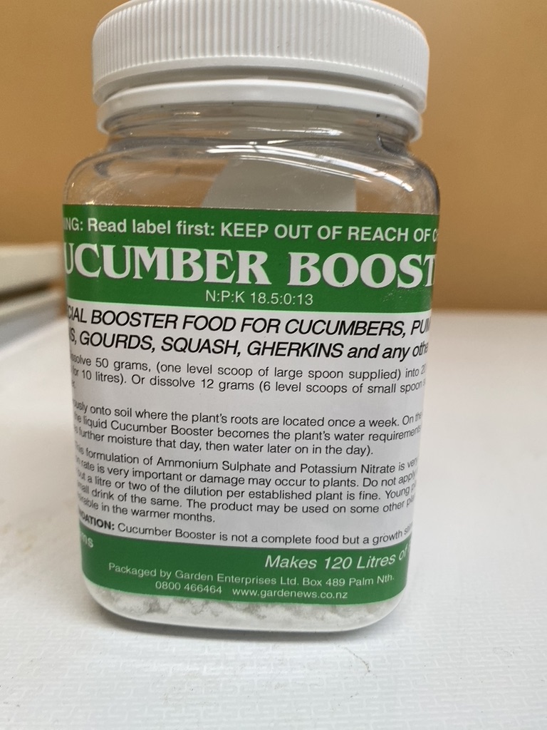 Wally's Cucumber Booster 300g - Wally's Garden Enterprises Ltd