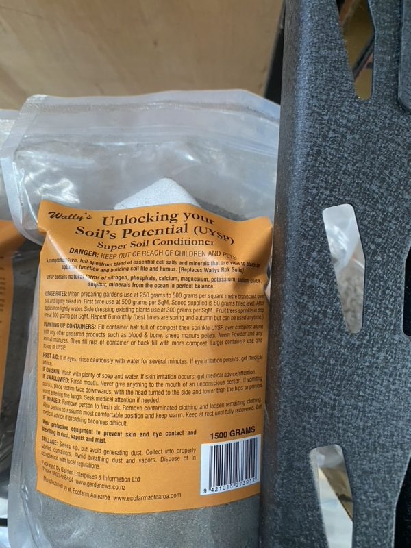 Wally's Unlocking Your Soils Potential 1.5kg - Wally's Garden ...