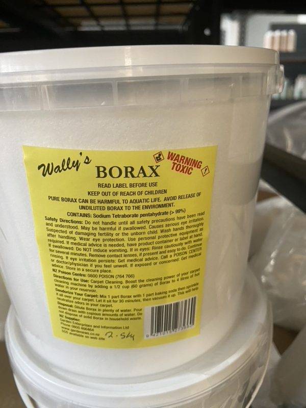 BORAX 2.5kilo - Wally's Garden Enterprises Ltd